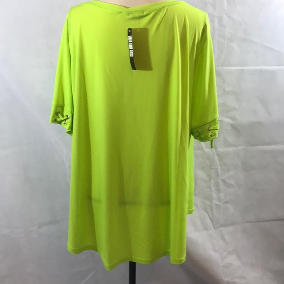 Belldini | Tops | Nwt Bellidini Lime Green Blouse 2x | Poshmark